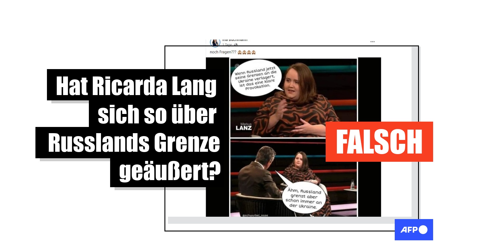 Nein, Ricarda Lang sprach bei Markus Lanz nicht über die veränderte ...