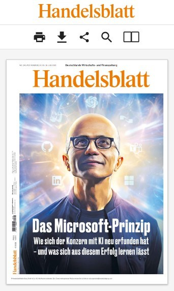 Gefälschtes „Handelsblatt“-Cover über die Ukraine in Umlauf | Faktencheck